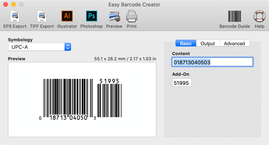 Easy Barcode Creator for Mac and Windows - Barcode for Mac & PC